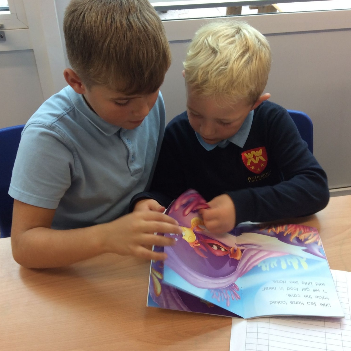 Witheridge C of E Academy - House Group Reading at Witheridge